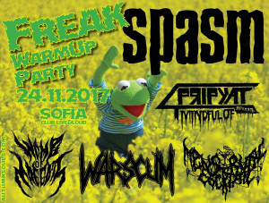 Metal Hangar 18 « SPASM на Autumn Souls Of Sofia Freak Warm-Up Party