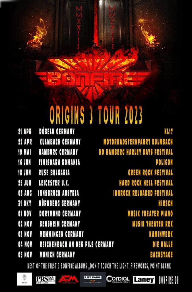 Metal Hangar 18 « BONFIRE обявиха летни дати